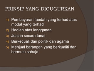 Evolusi prinsip prinsip koperasi | PPTX