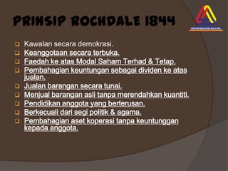 Evolusi prinsip prinsip koperasi | PPTX