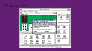 Evolusi sistem operasi windows | PPTX