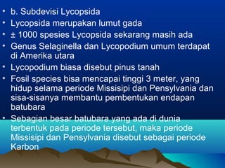 Evolusi Tumbuhan | PPT