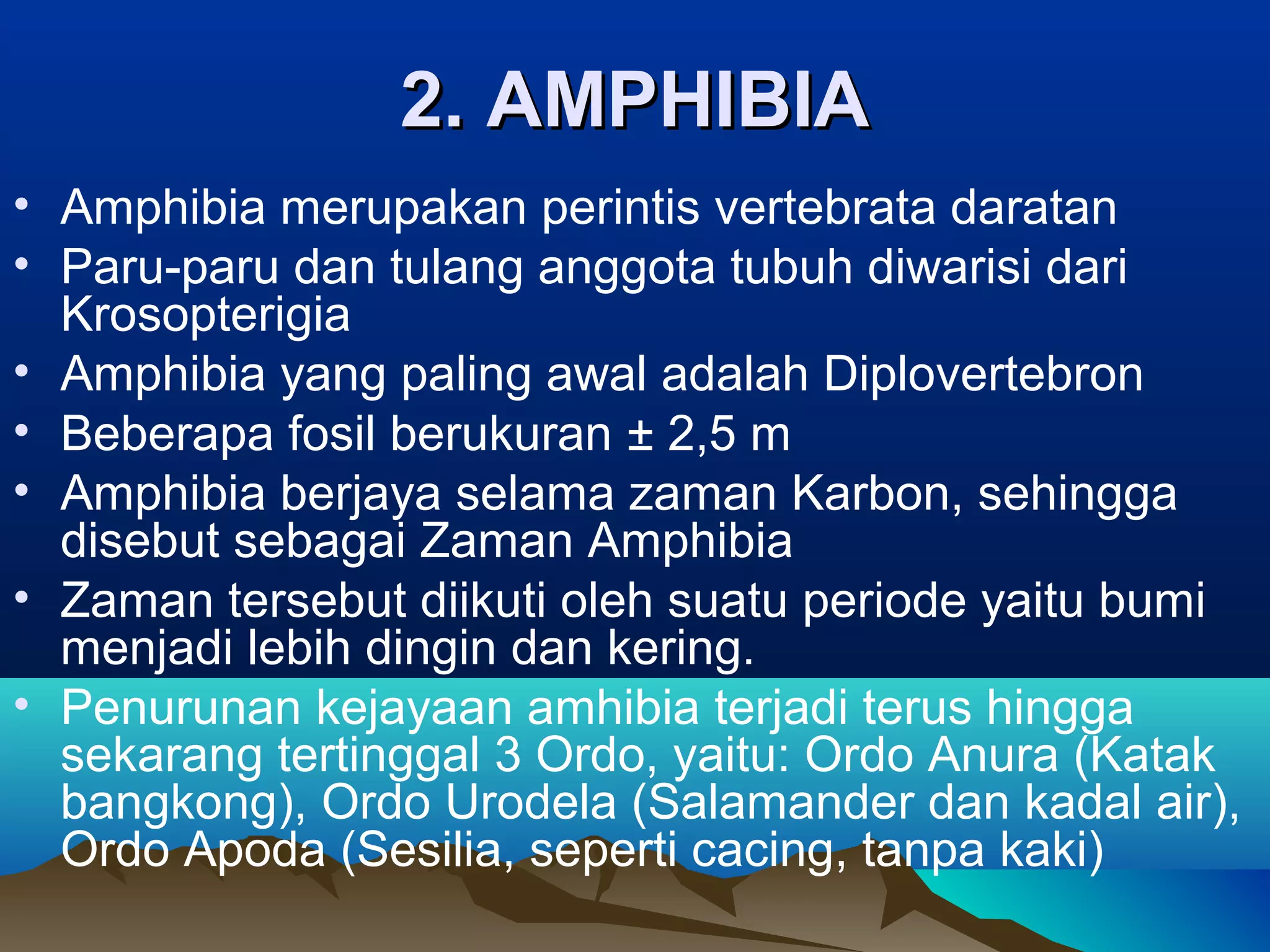 Evolusi Vertebrata 1 | PPT