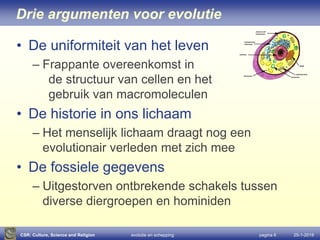 Evolutie en schepping | PDF