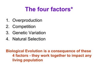 The history of evolution theory of darwi | PPT