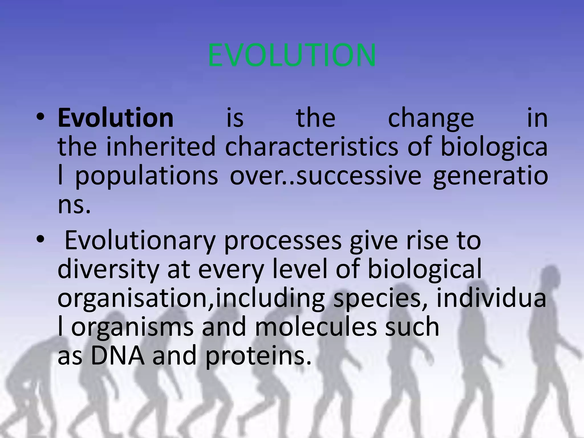 Evolution | PPTX