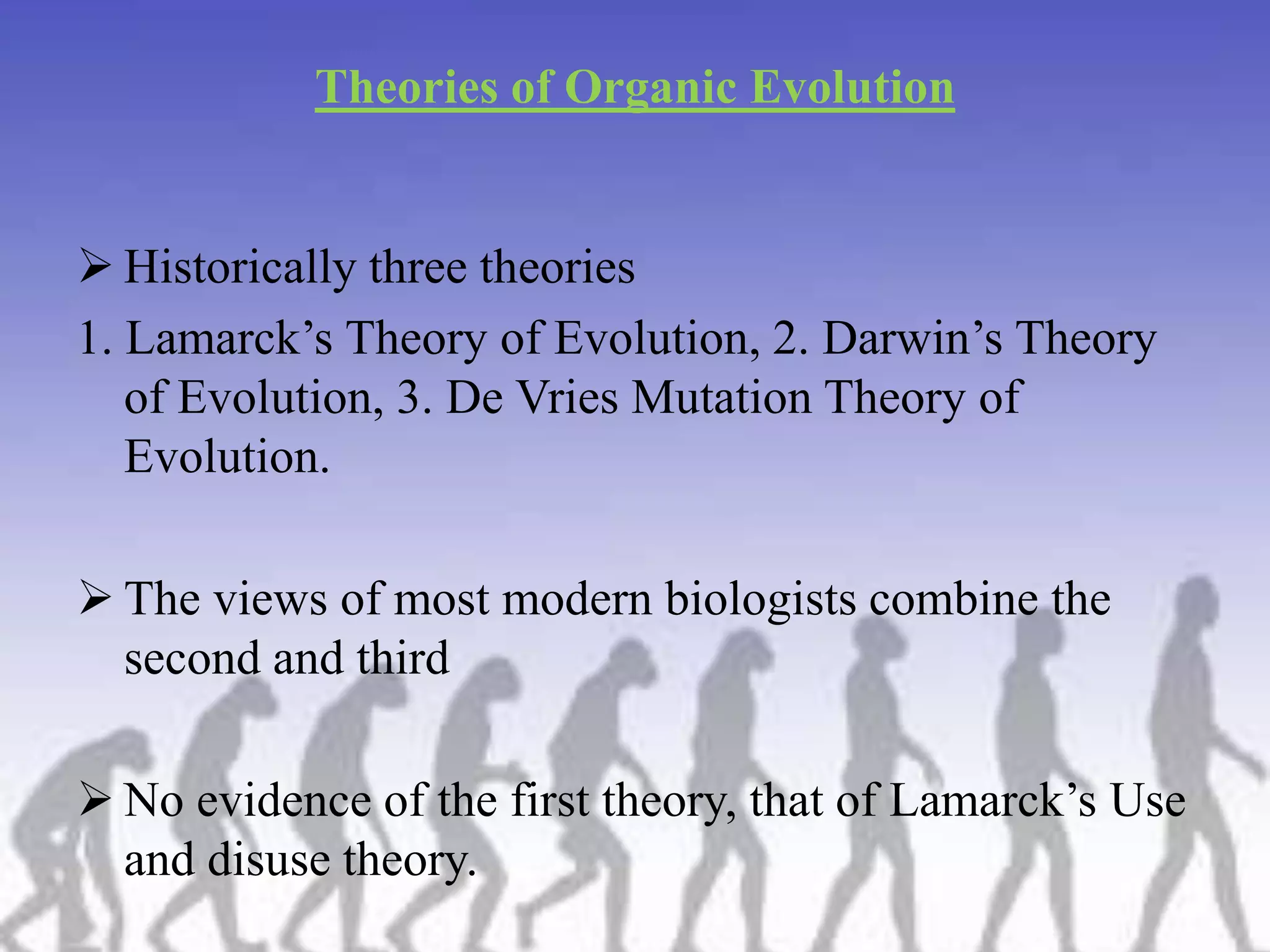 Evolution | PPTX