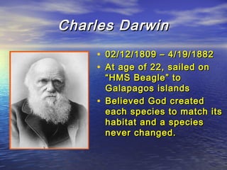 Evolution.ppt nelson | PPT