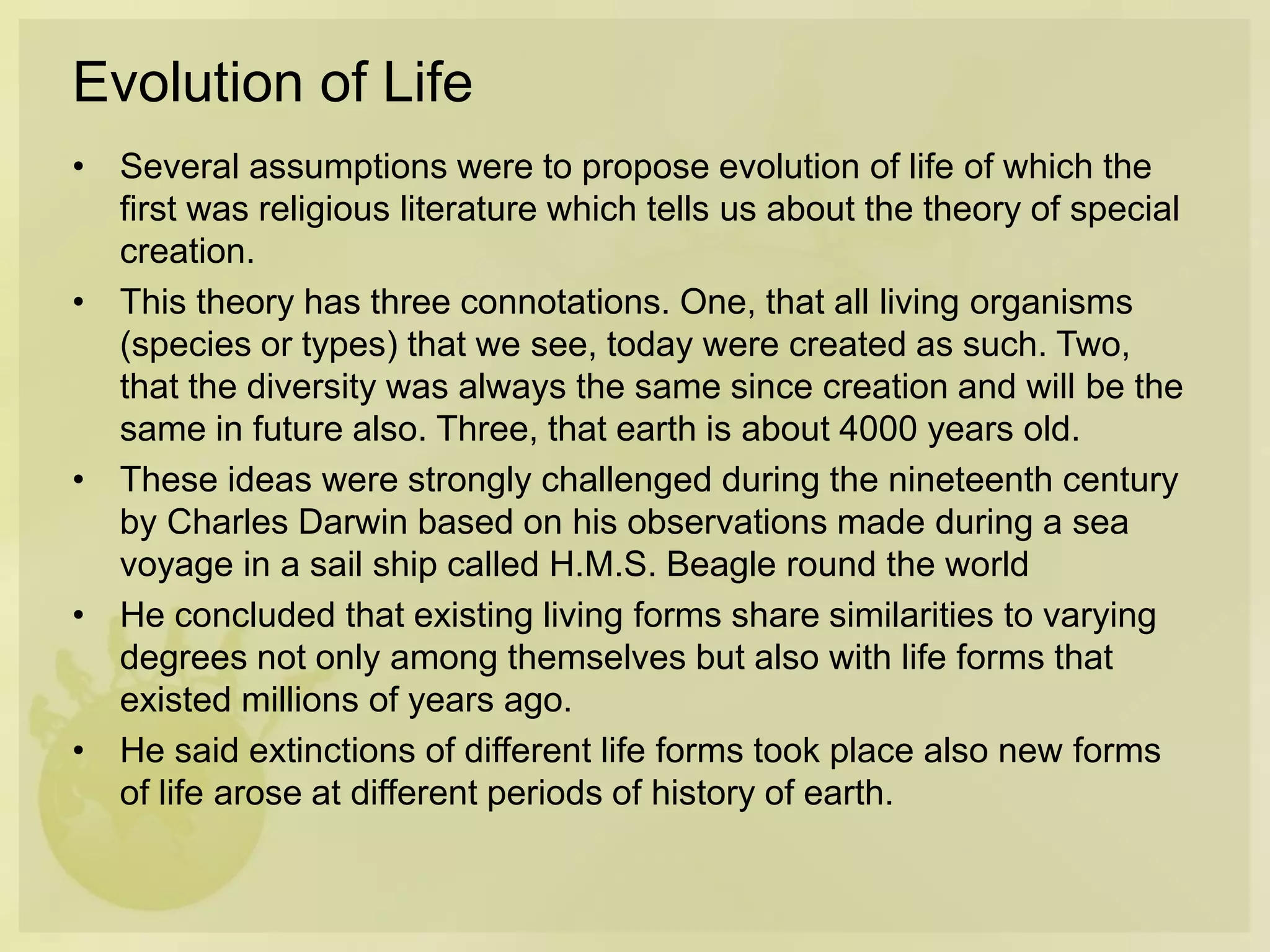 Evolution, Grade 12 | PPTX