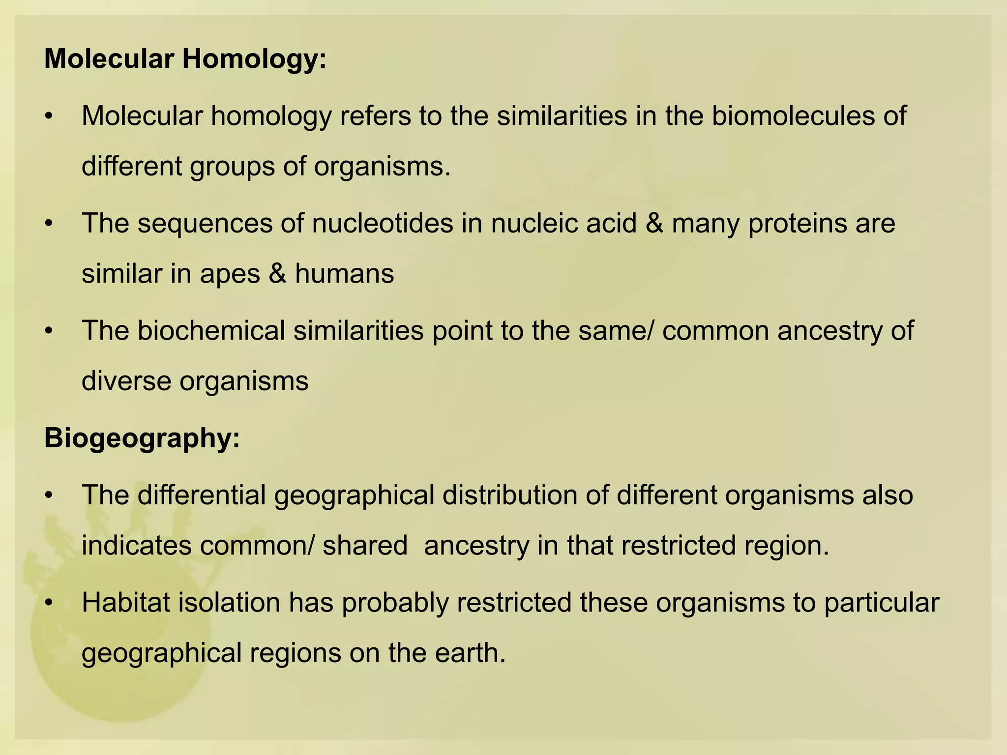 Evolution, Grade 12 | PPTX