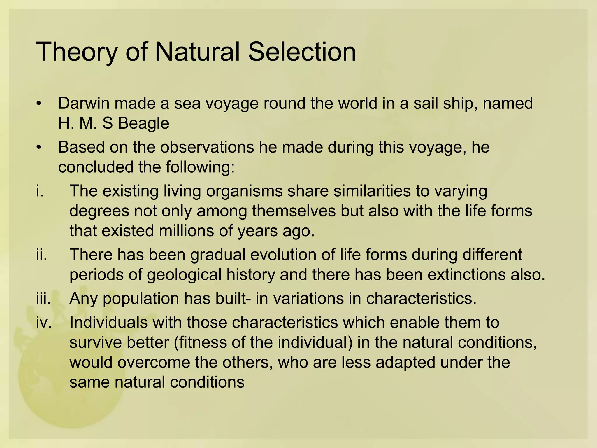 Evolution, Grade 12 | PPTX