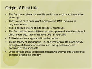 Evolution, Grade 12 | PPTX