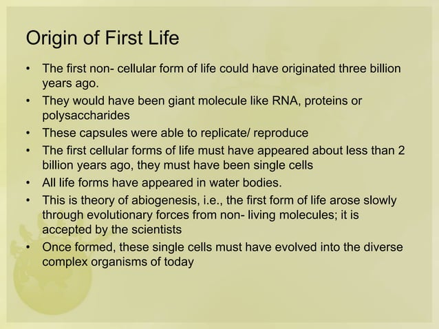 Evolution, Grade 12 | PPTX | Biological Sciences | Science