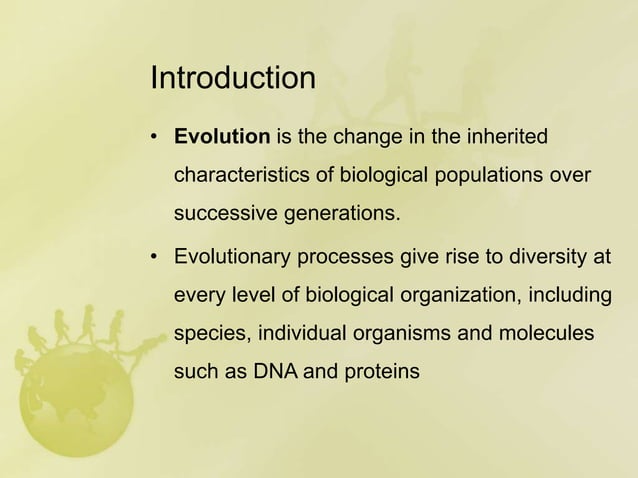 Evolution, Grade 12 | PPTX | Biological Sciences | Science