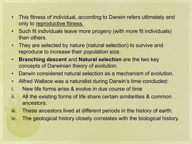 Evolution, Grade 12 | PPTX | Biological Sciences | Science