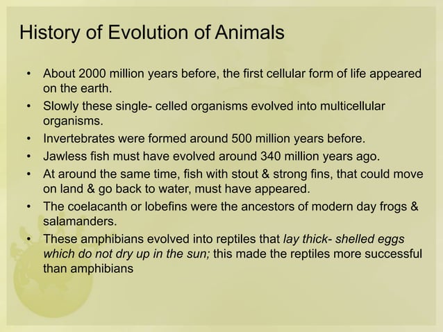 Evolution, Grade 12 | PPTX | Biological Sciences | Science