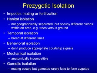 Evolution and speciation in life sciences | PPT