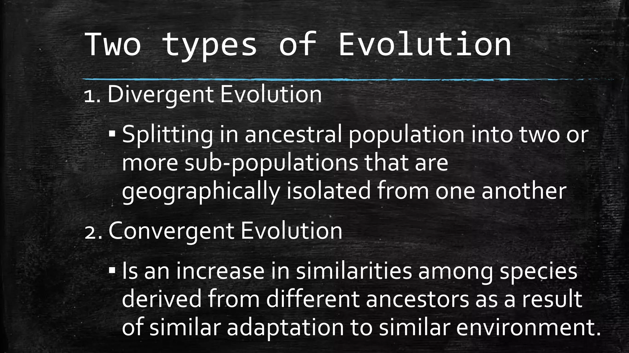 Evolution Science Grade 10 | PPTX