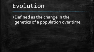 Evolution Science Grade 10 | PPTX