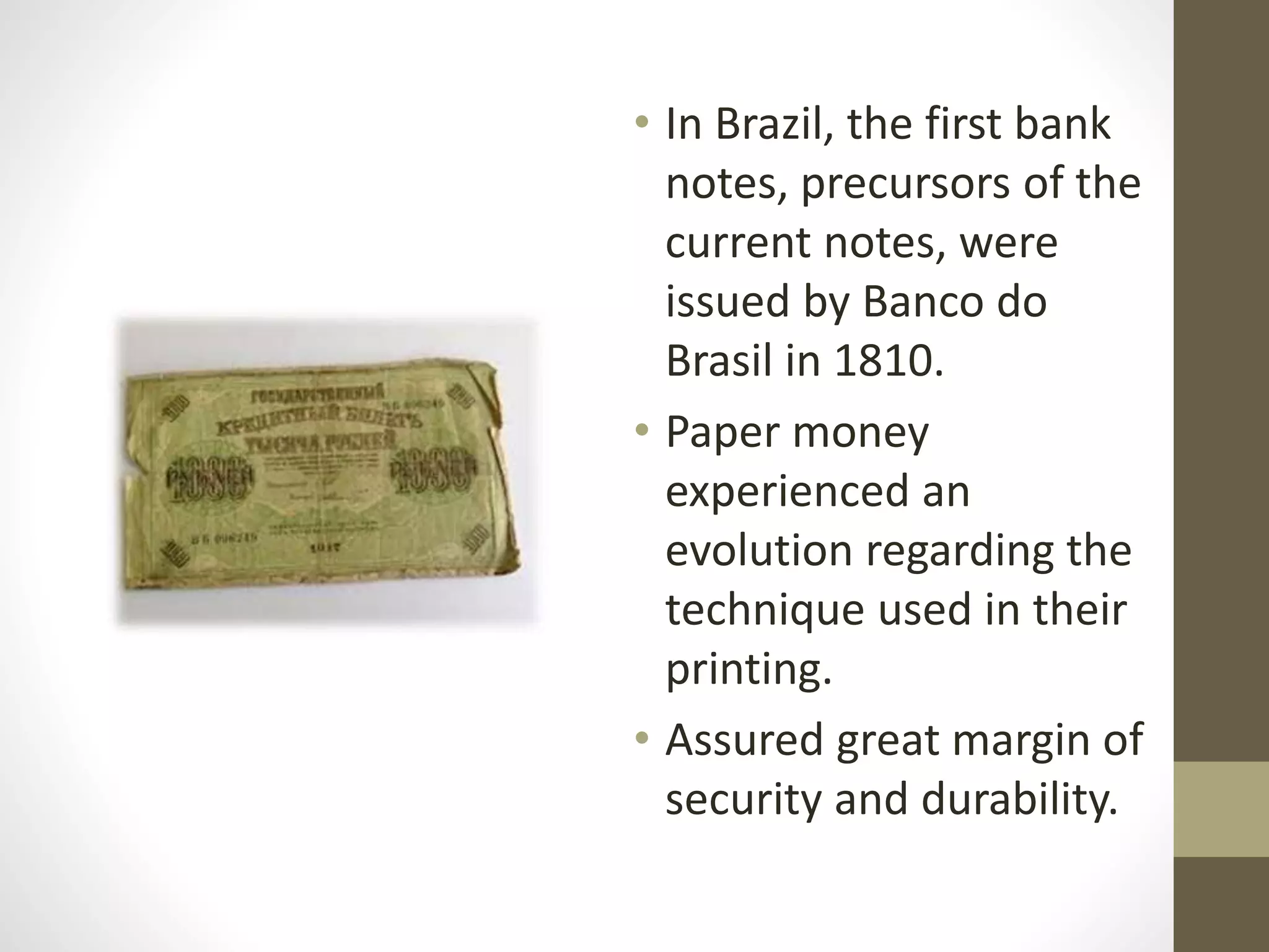 Evolution of Currency | PPTX