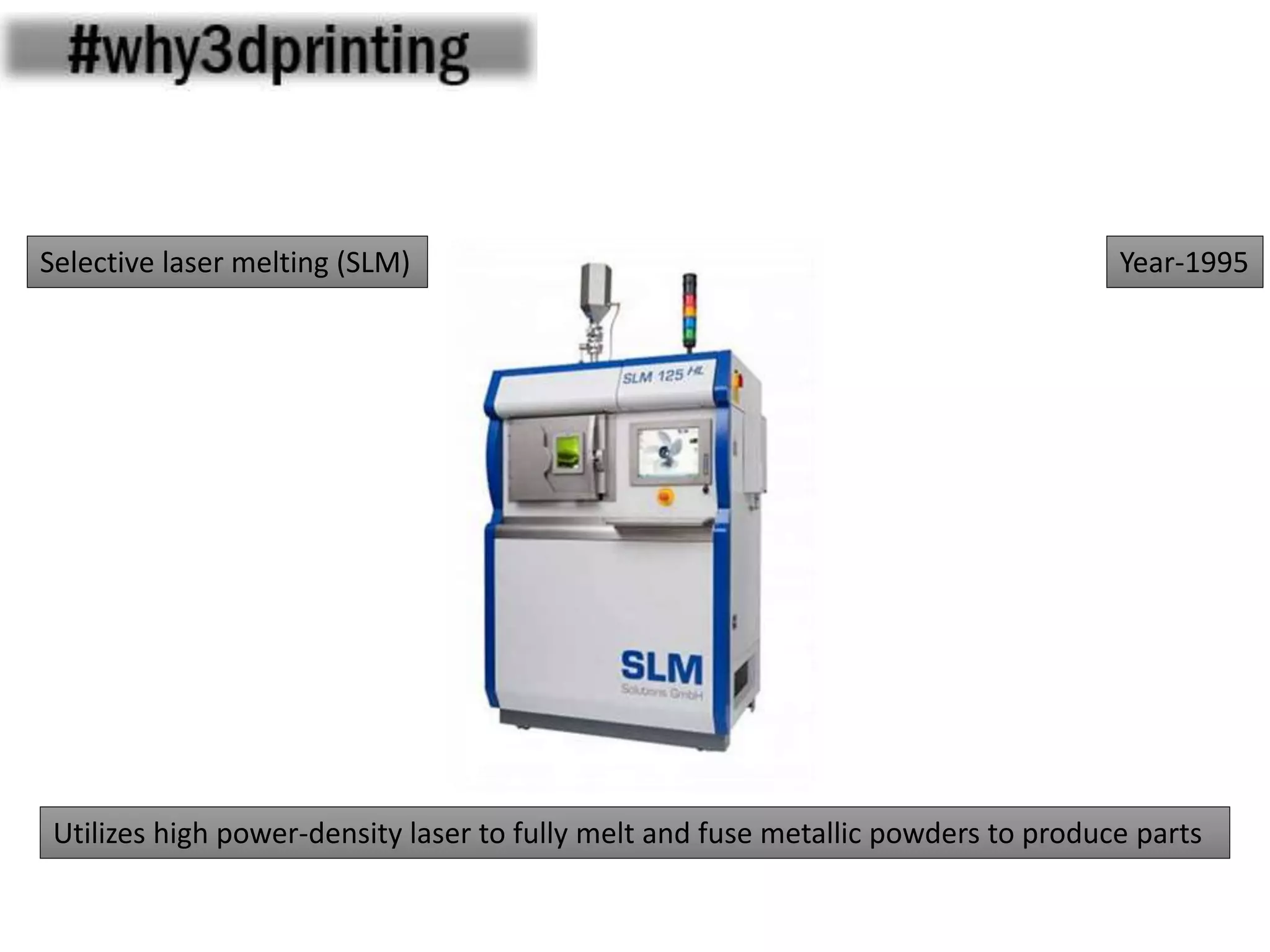 Evolution of 3D Printers | PPTX