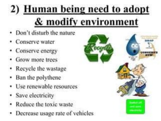 EVOLUTION OF ECOLOGY MAN & ENVIRONMENT STUDY | PPTX