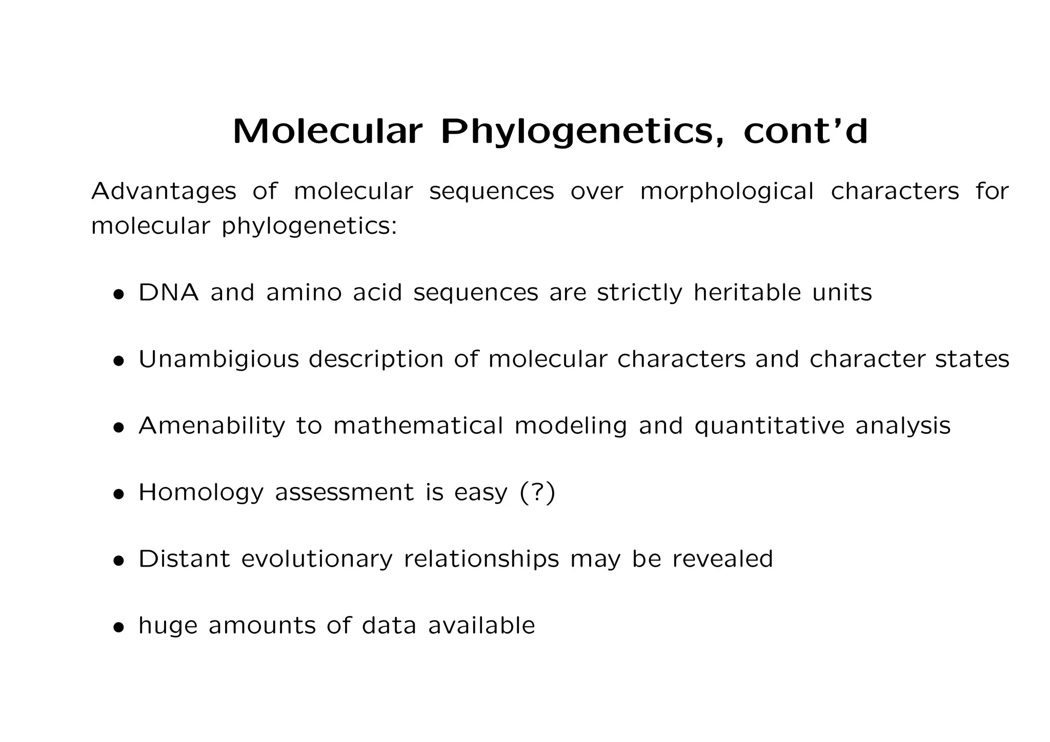 evolution and molecular phylogenetics.pdf