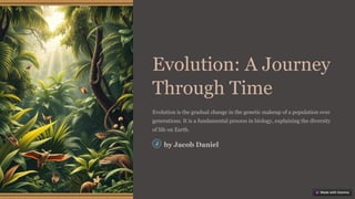 Evolution-A-Journey-Through-Time.pptx grade 8 | PPTX