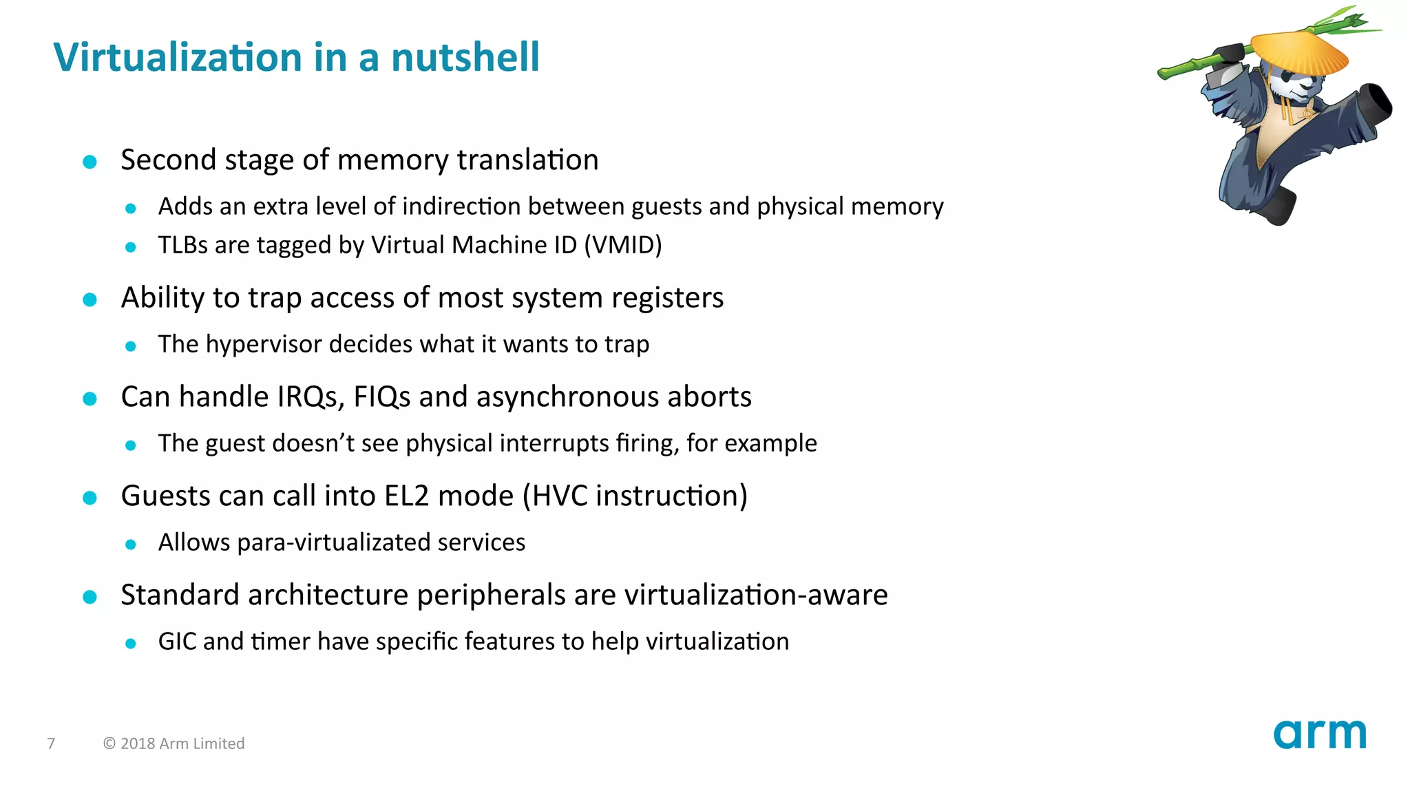 XPDDS18: The Evolution of Virtualization in the Arm Architecture ...