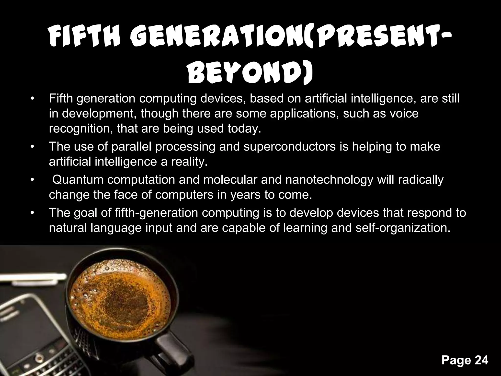 Evolution of computer | PPTX