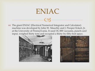 Evolution of computer | PPTX