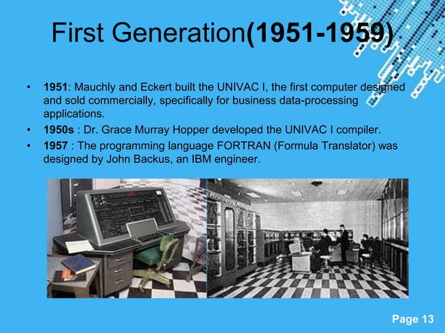 Evolution of computer | PPTX