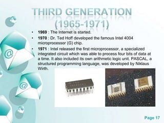 Evolution of computer | PPTX