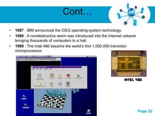 Evolution of computer | PPTX