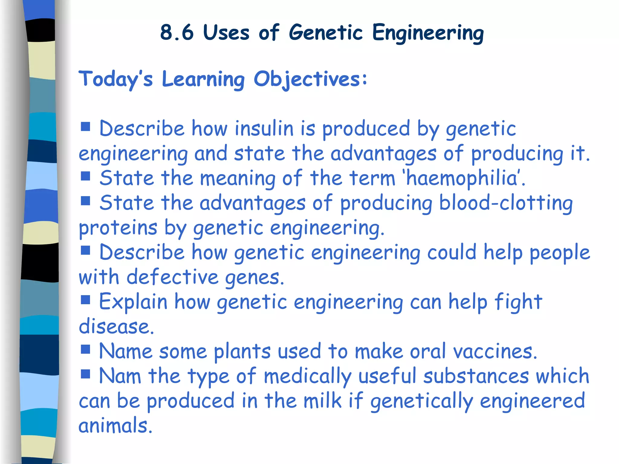 Evolution & Gen. Engineering | PPT
