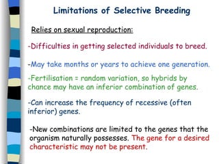 Evolution & Gen. Engineering | PPT | Biotech and Biomedical Industry ...