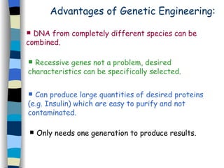 Evolution & Gen. Engineering | PPT