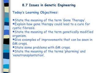 Evolution & Gen. Engineering | PPT
