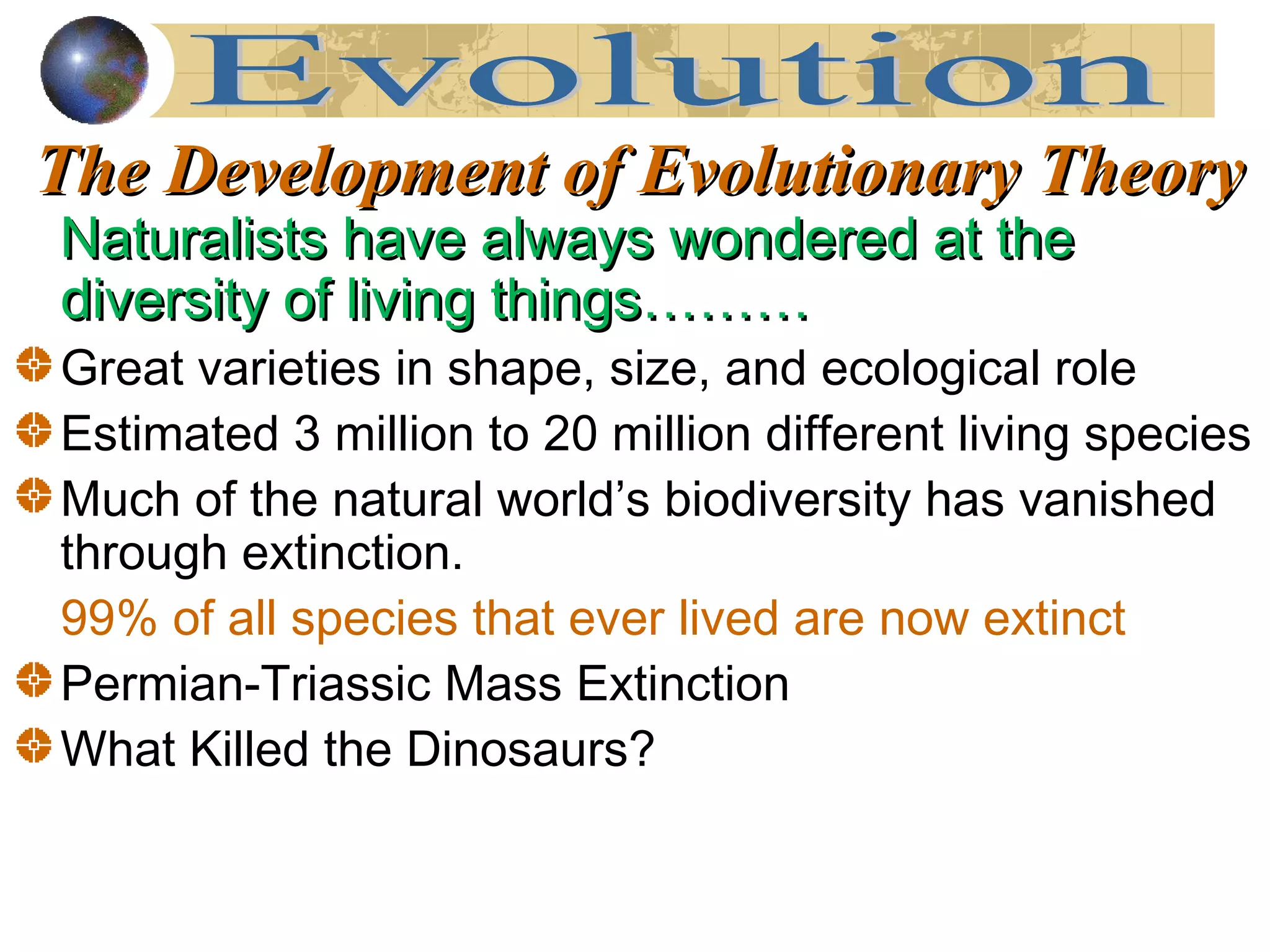 Evidence of Evolution | PPT