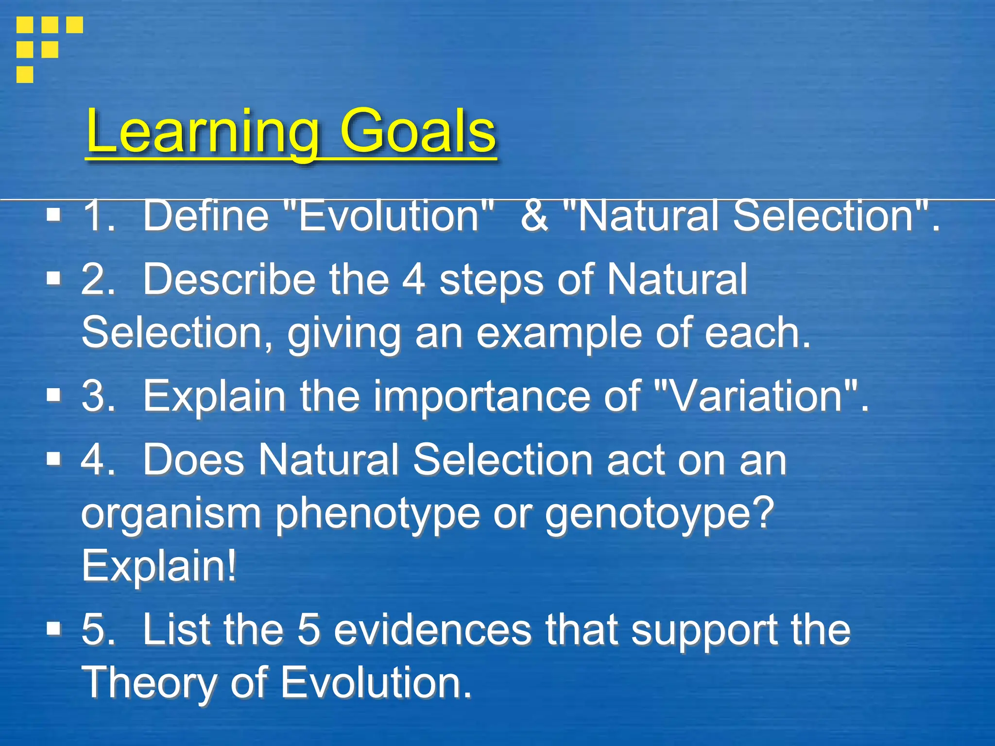 Evolution- Natural Selection.pptnjjhggffffff | PPT