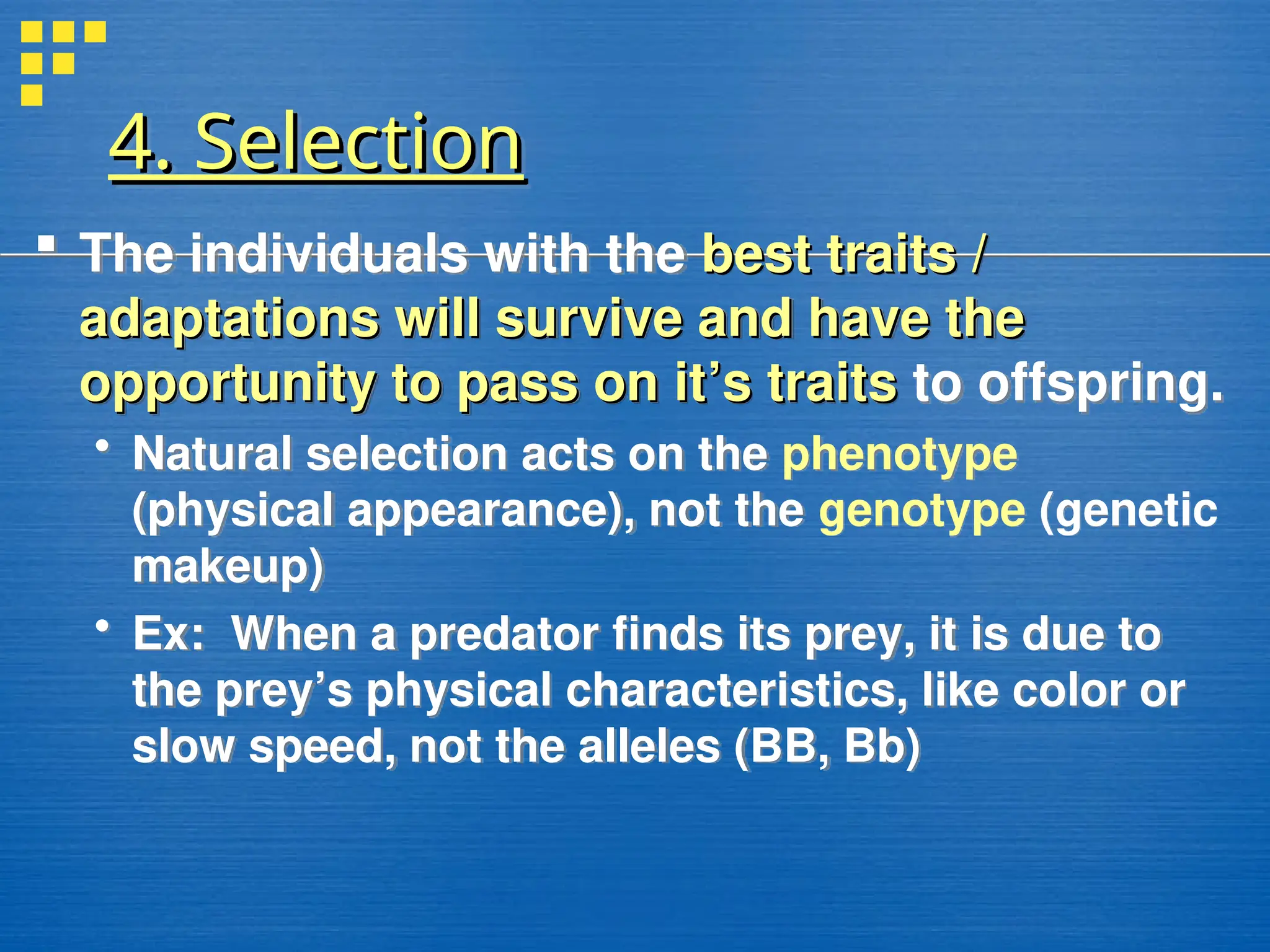Biology Evolution and Natural Selection.ppt