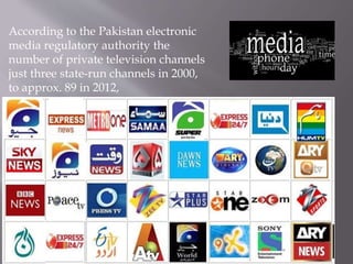 Evolution of media in pakistan | PPTX