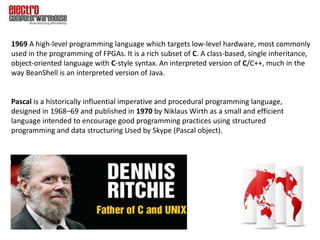 Evolution of Computer Languages | PPTX