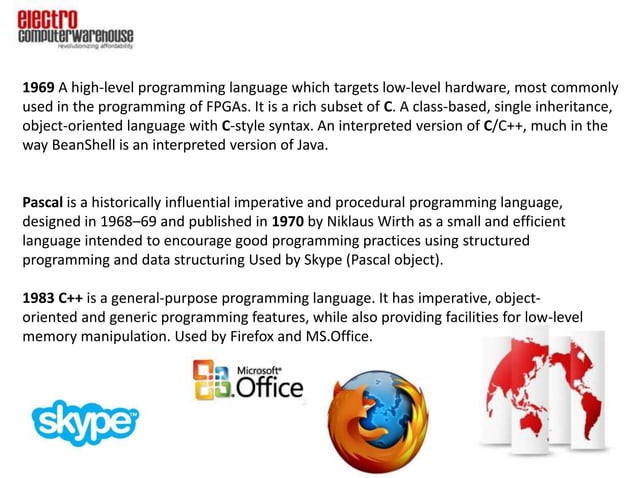 Evolution of Computer Languages | PPTX | Programming Languages | Computing