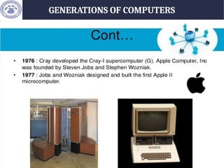 Evolutionof computers is important to our life | PPTX