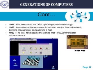 Evolutionof computers is important to our life | PPTX