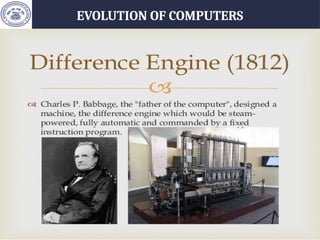 Evolutionof computers is important to our life | PPTX