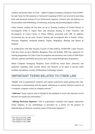 Evolution-of-Cyber-law for law students notes | PDF