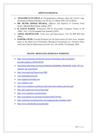 Evolution-of-Cyber-law for law students notes | PDF