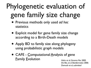 Evolution of gene family size change in fungi | PDF