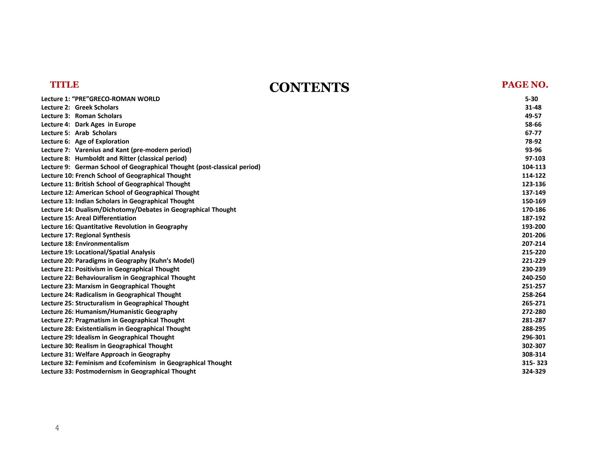 Evolution Of Geographical Thought Ebook By Dr. Krishnanand | PDF