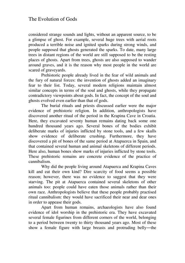 Evolution of-gods-sample-chapter-one | PDF | Biological Sciences | Science
